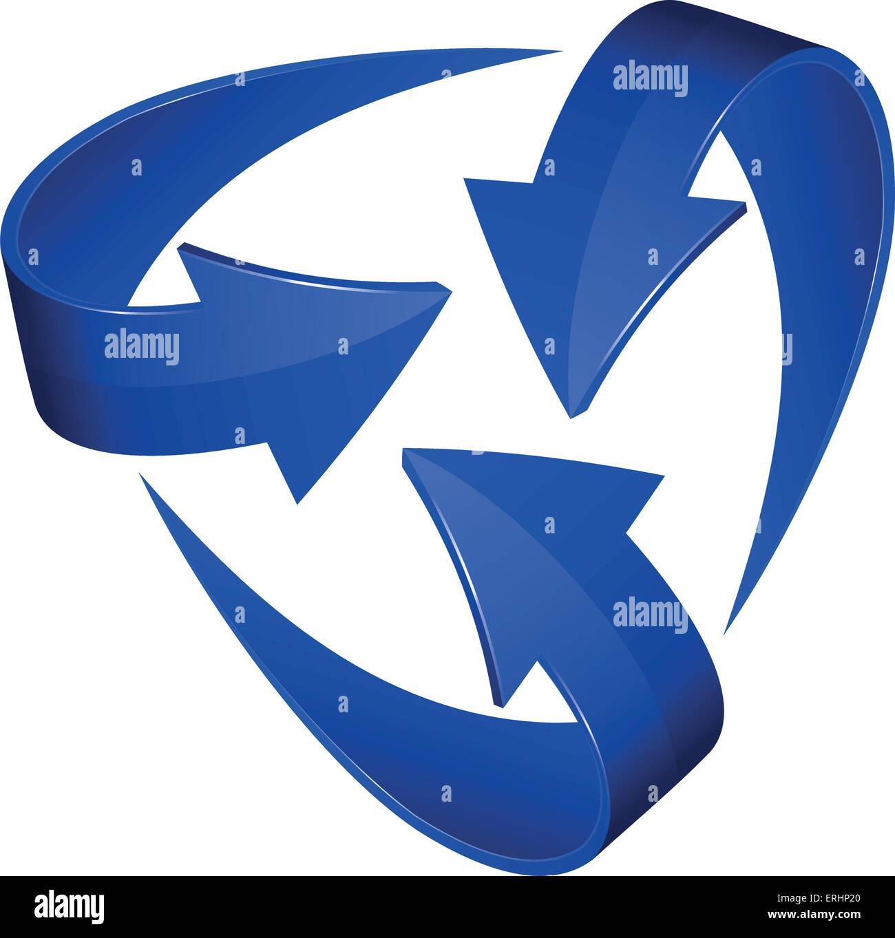 3 arrows circle Stock Vector Images - Alamy