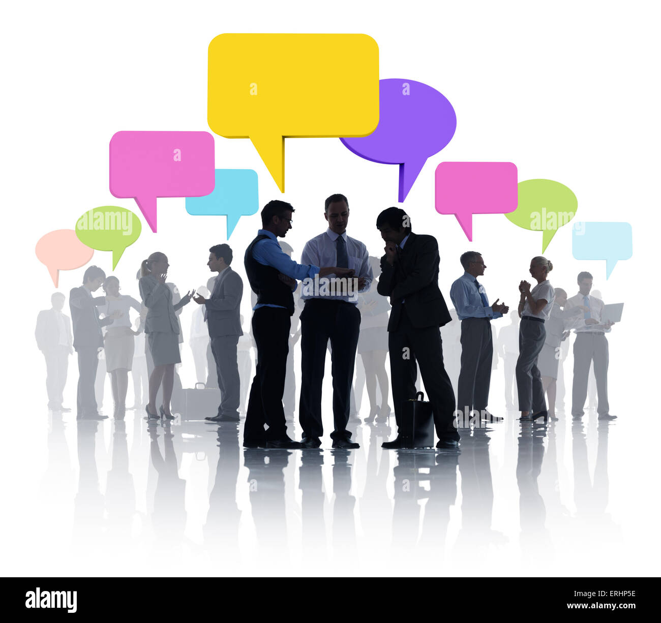 Group of Business Meeting Stock Photo - Alamy