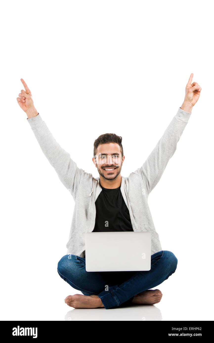 Celebrate laptop hi-res stock photography and images - Alamy