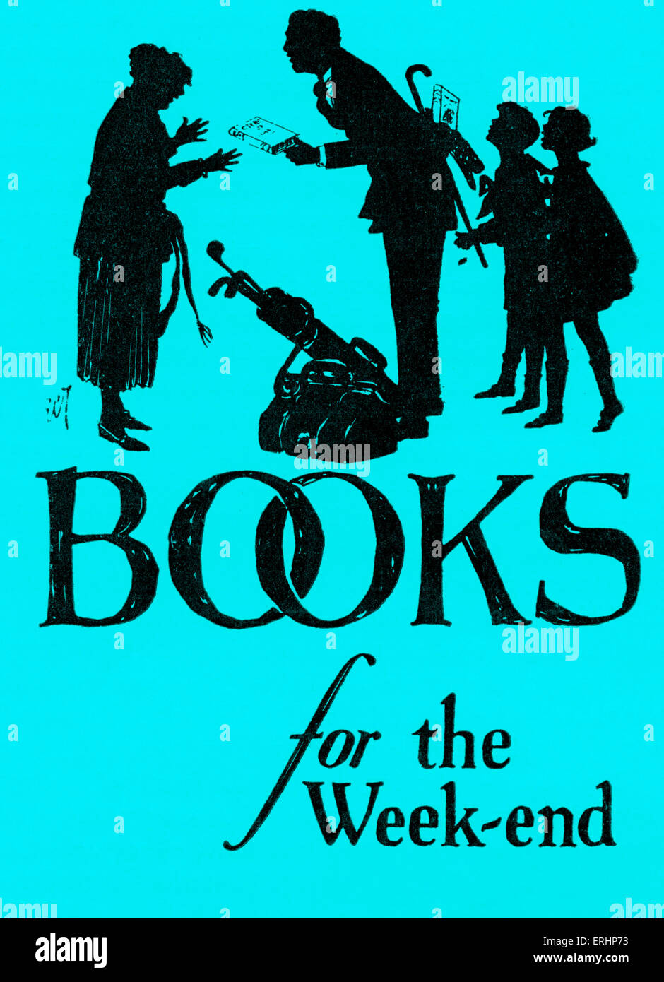 American advert to encourage people to read books - Caption reads ...