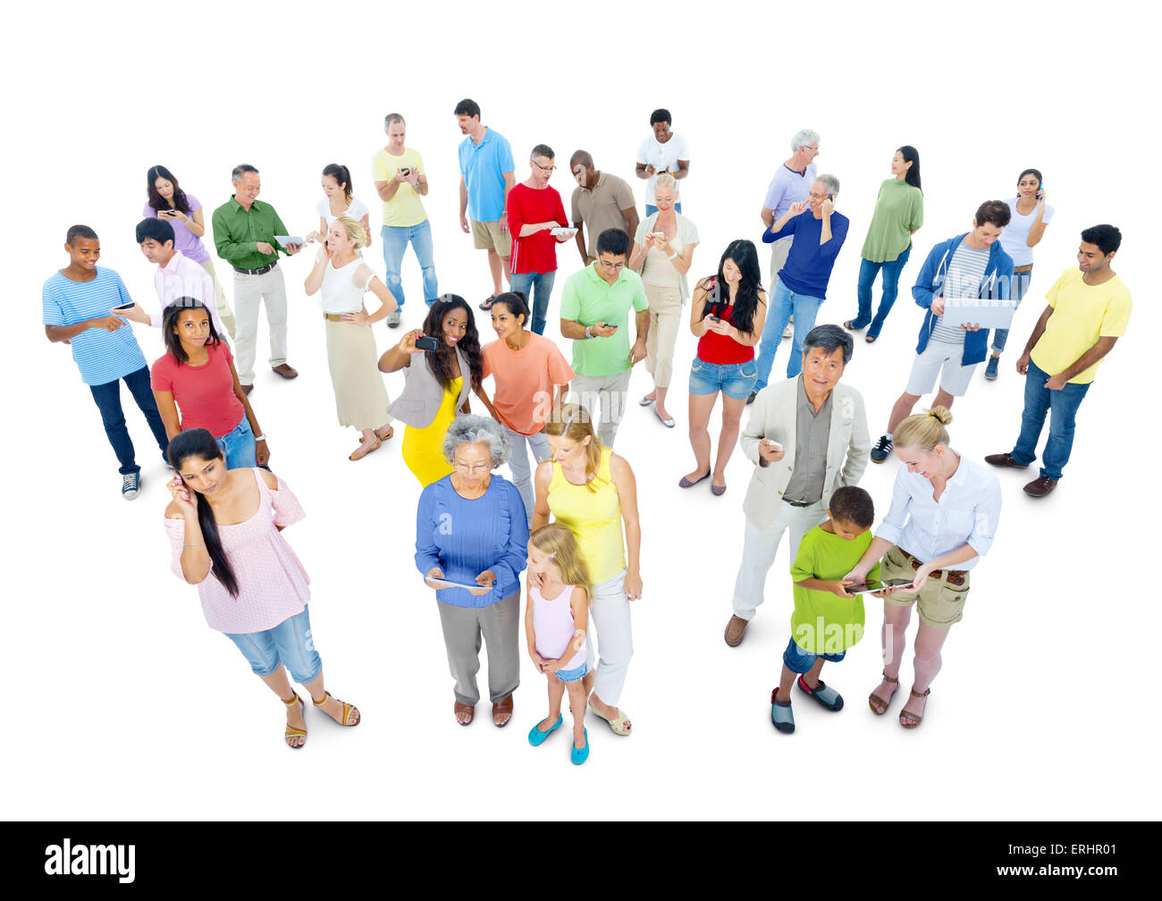 Happiness smart working people Cut Out Stock Images & Pictures - Alamy