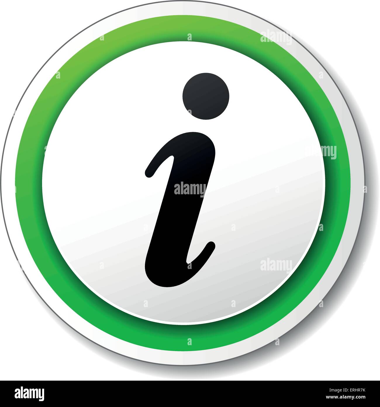 Vector illustration of help icon on white background Stock Vector Image ...