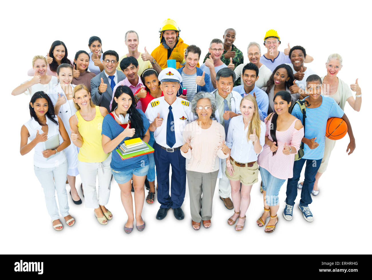 Large Group of People Stock Photo - Alamy
