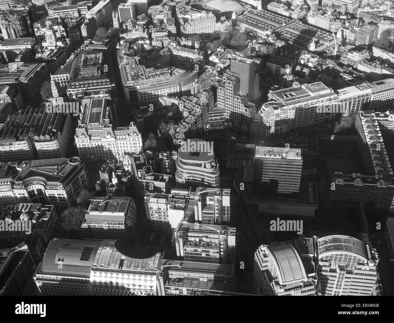 View buildings from above london hi-res stock photography and images ...
