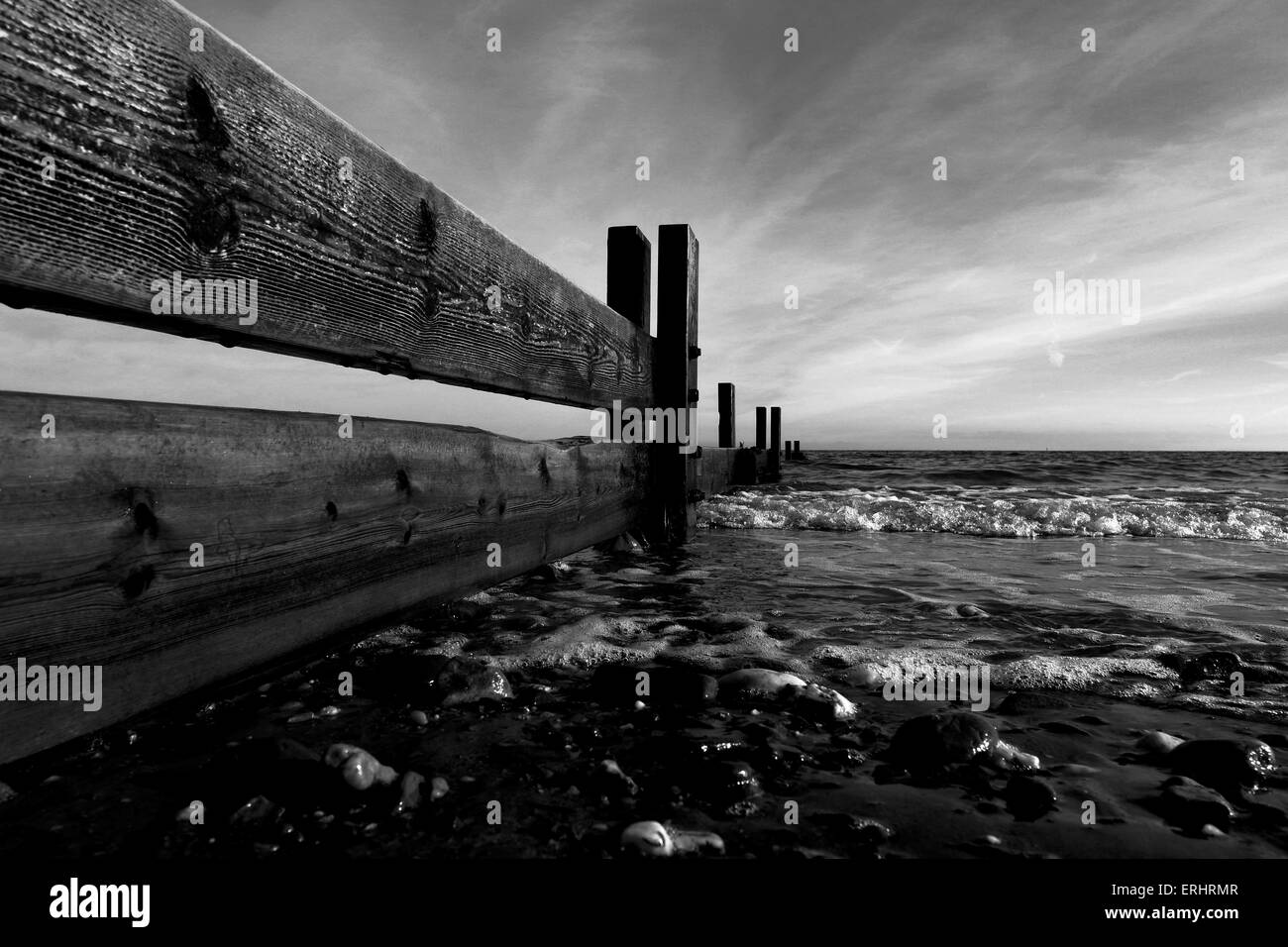 Beach incoming tide hi-res stock photography and images - Alamy