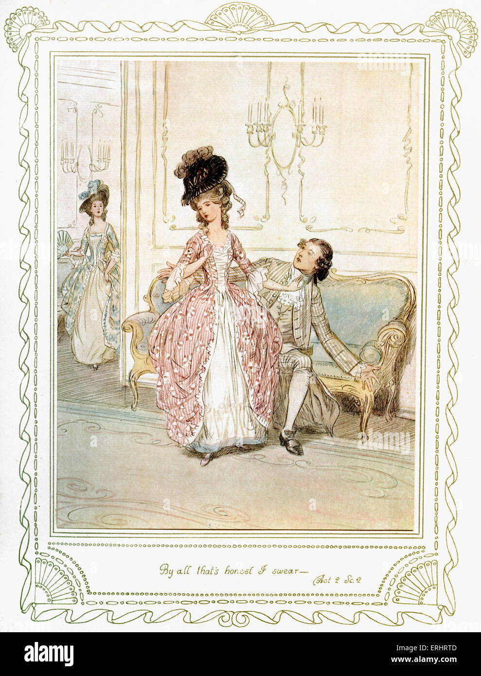 Richard Brinsley Sheridan's play - 'The School for Scandal'. Act 2 ...