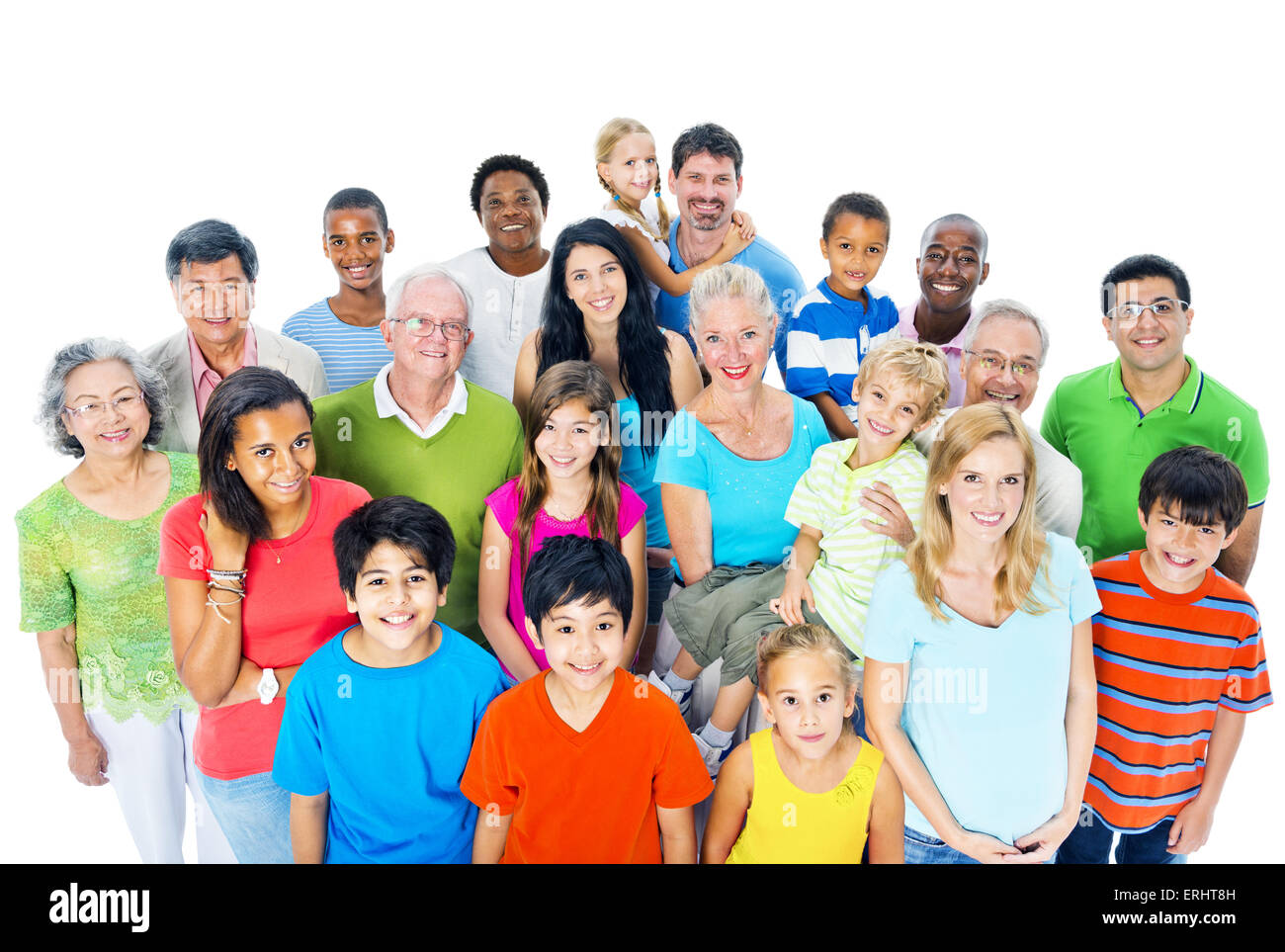 Large Group of People Stock Photo - Alamy