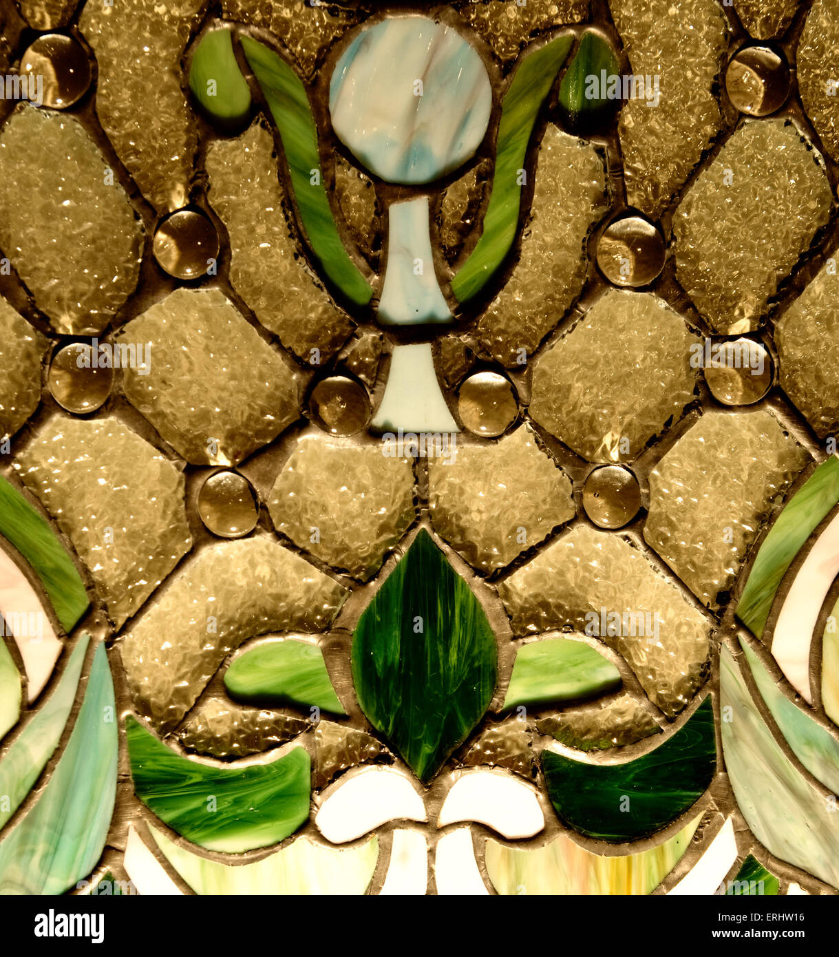 Vintage stained-glass window Stock Photo - Alamy
