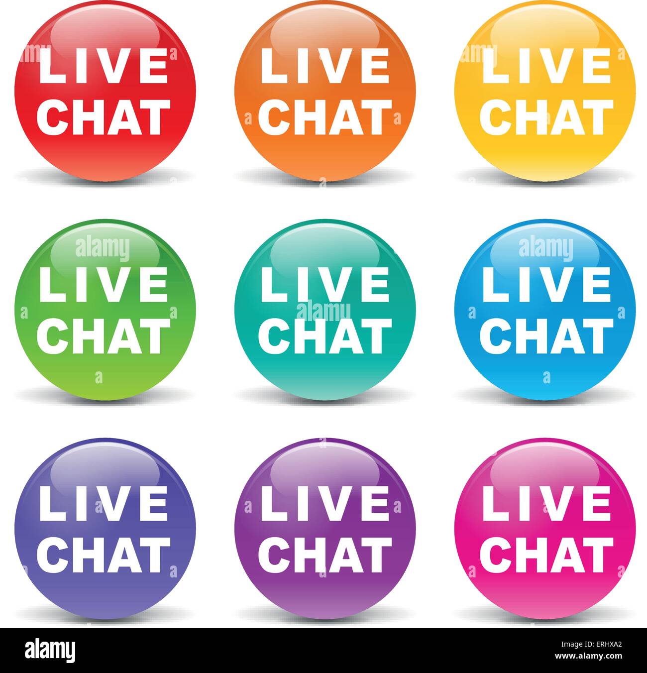 Live on the Stock Vector Images - Alamy