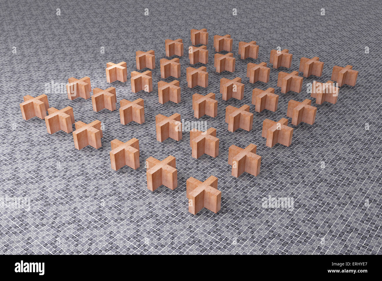 3d rendering rustic tiles floor hi-res stock photography and images - Alamy