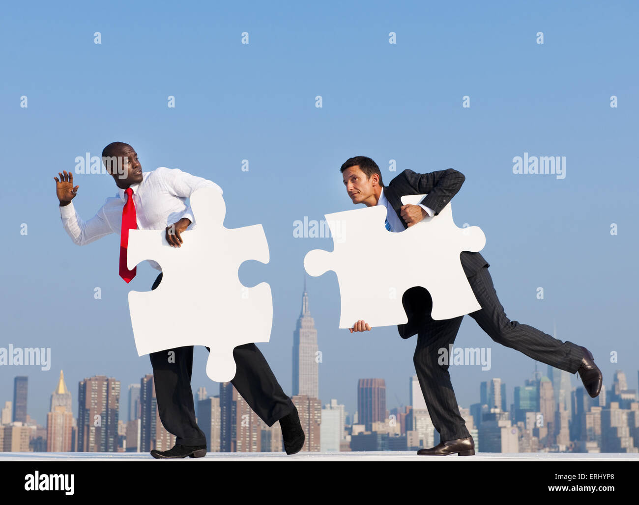 Jigsaw puzzle scene hi-res stock photography and images - Alamy