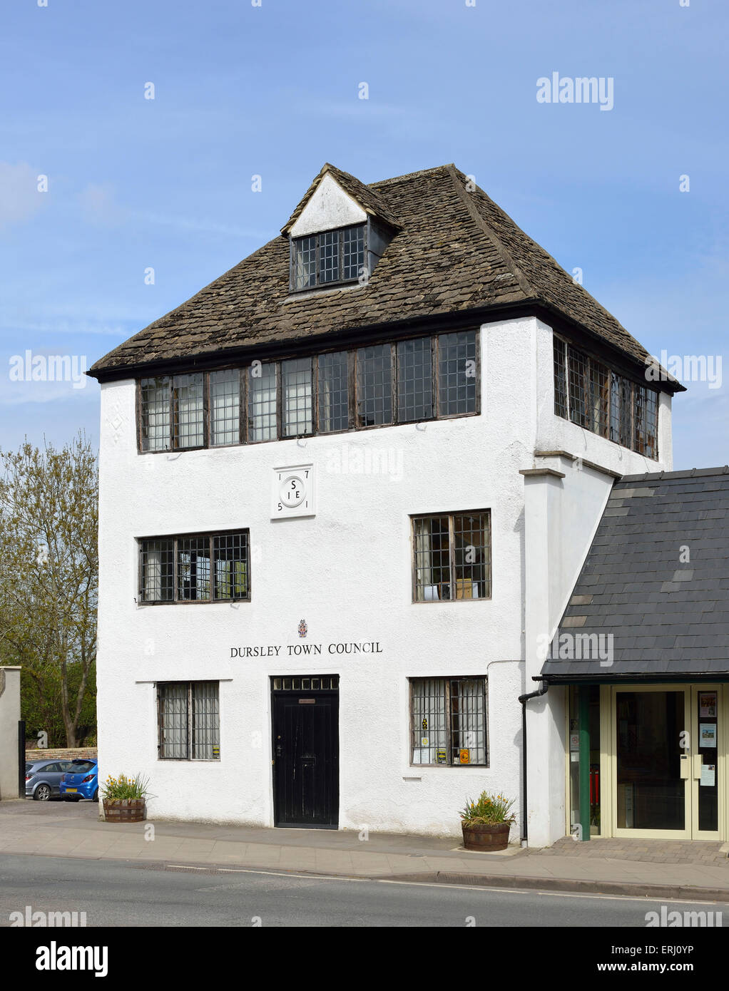 Jacob's House, 1751 Home of Dursley Town Council Stock Photo - Alamy