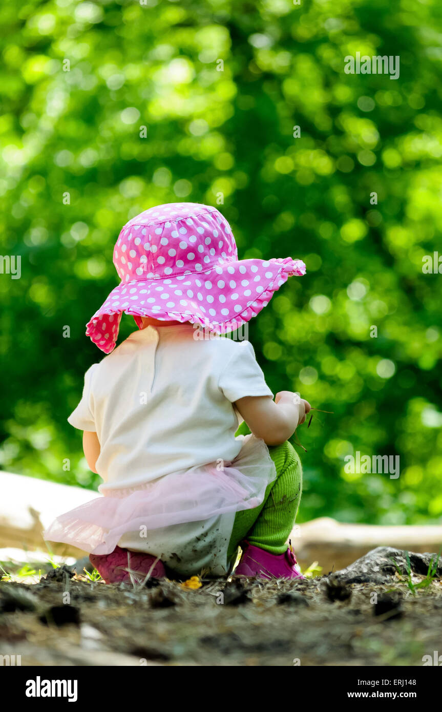 Baby playing alone hi-res stock photography and images - Alamy