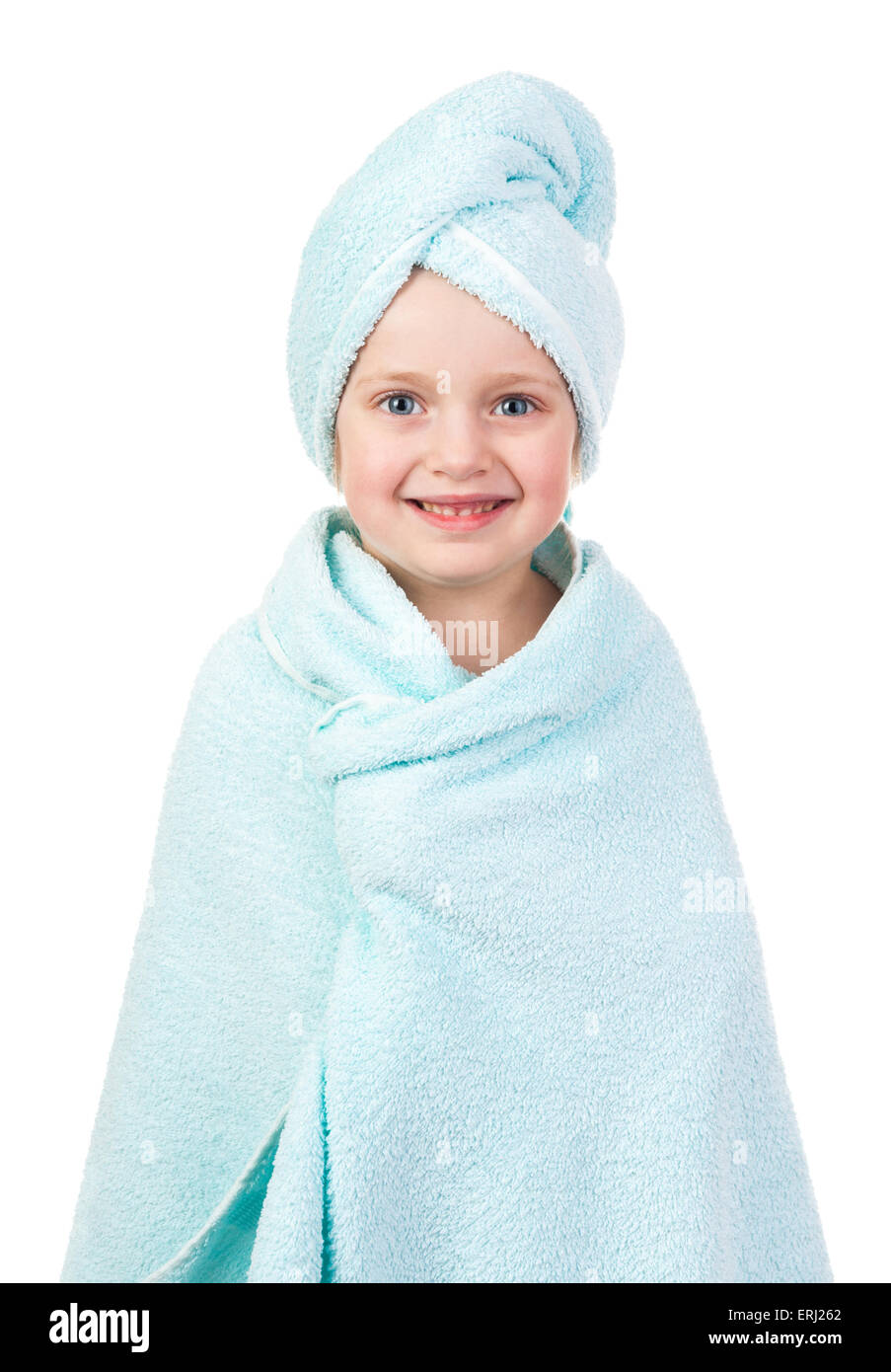 child in towel isolated Stock Photo - Alamy