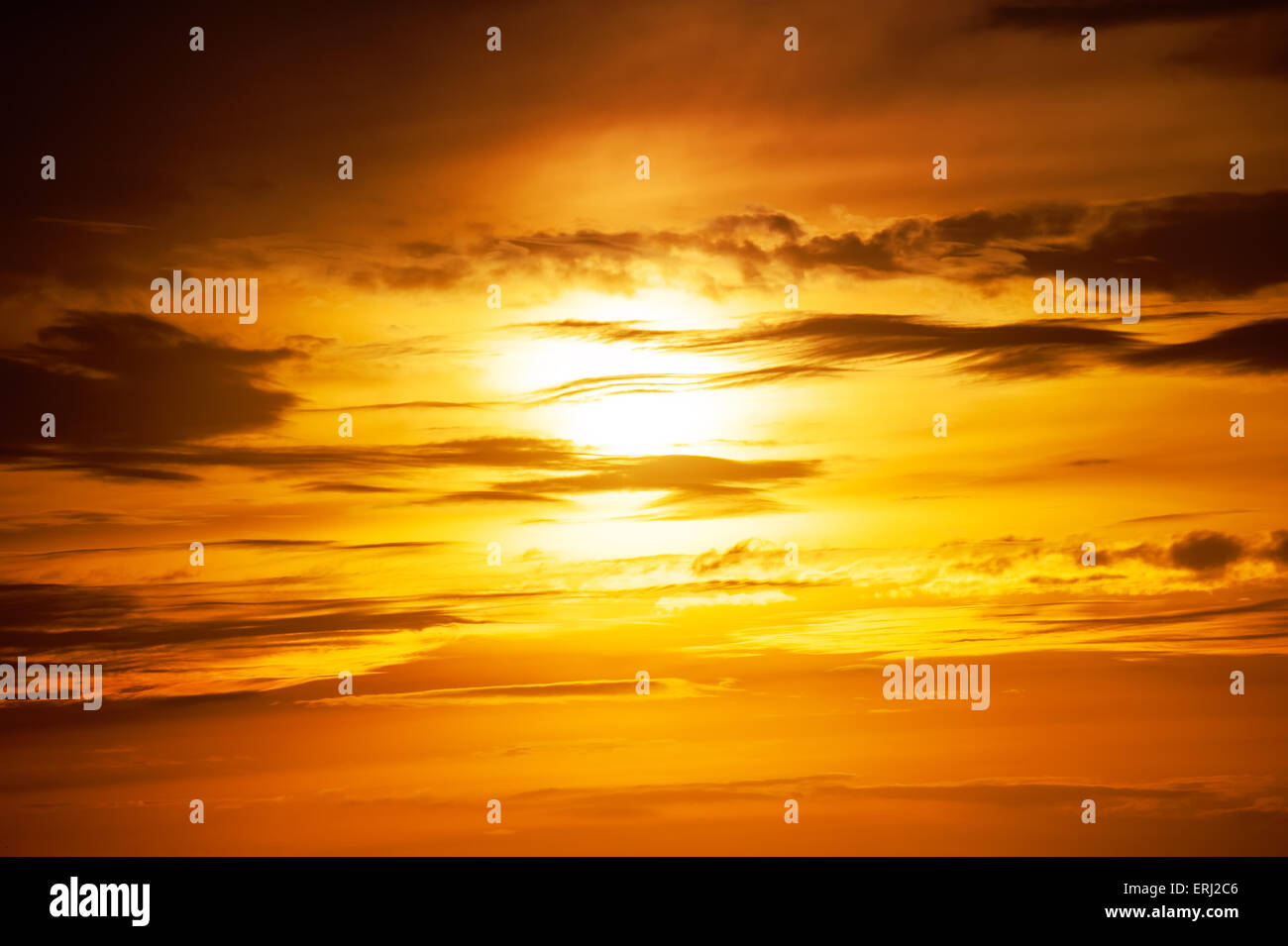 bright sunset photo as background Stock Photo - Alamy