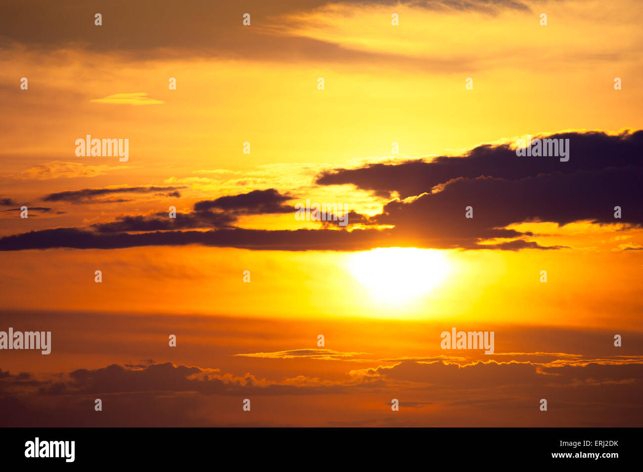 bright sunset photo Stock Photo - Alamy