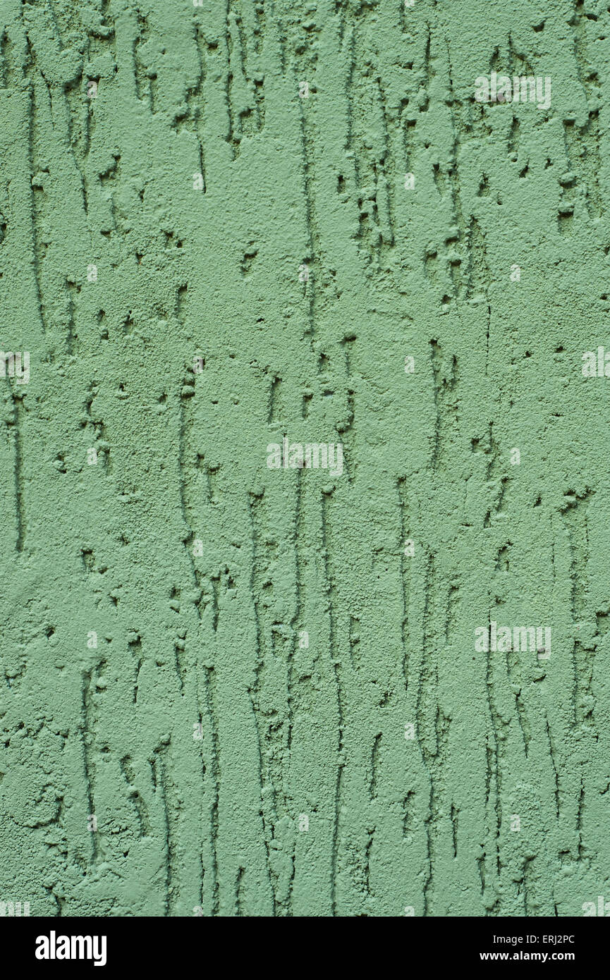 green striated stucco wall texture Stock Photo - Alamy
