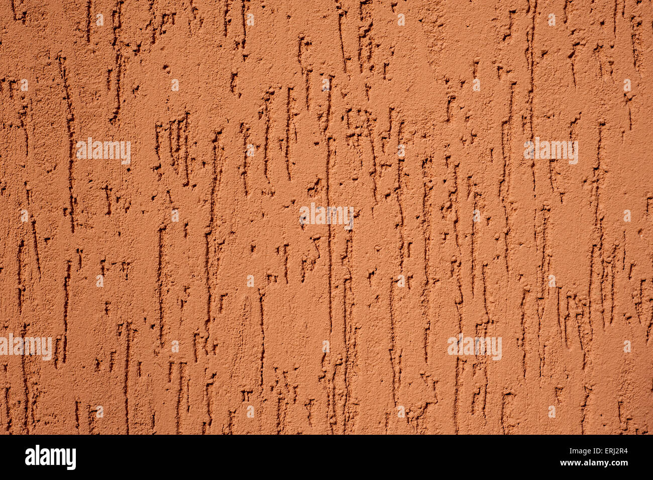 red striated stucco wall texture Stock Photo - Alamy