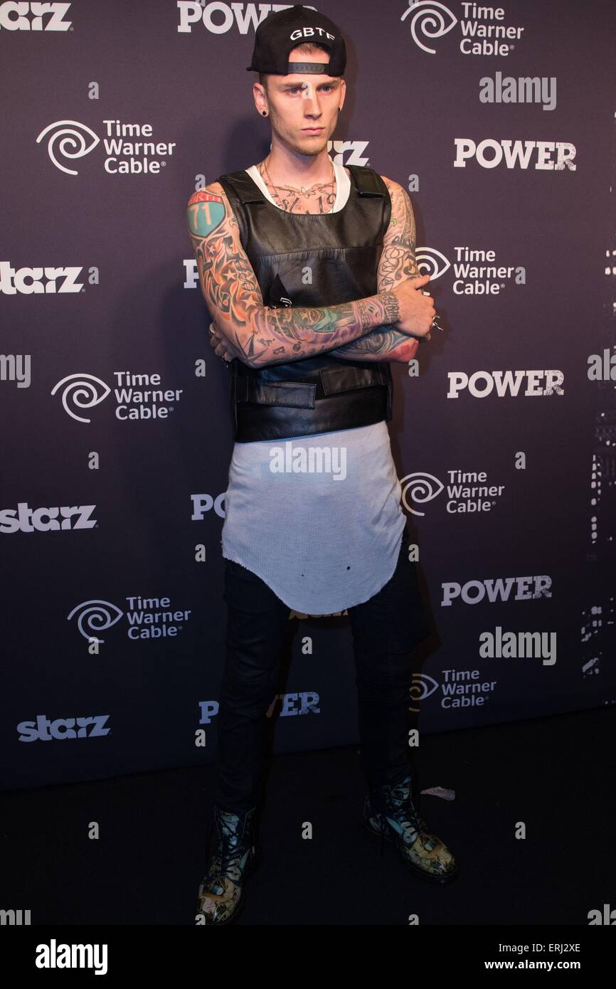 New York, NY, USA. 2nd June, 2015. Machine Gun Kelly at arrivals for ...