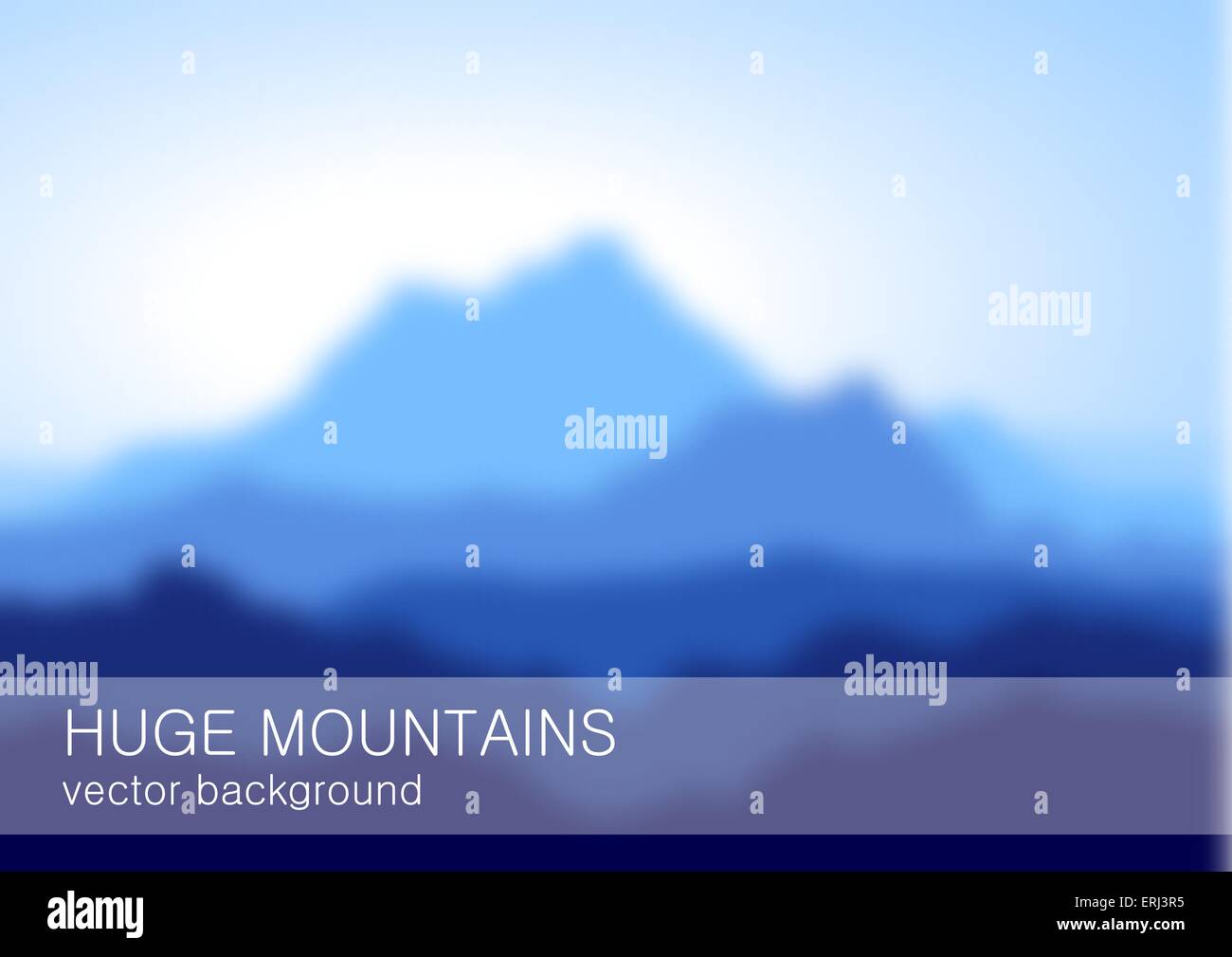 Hill blur background Stock Vector Images - Alamy