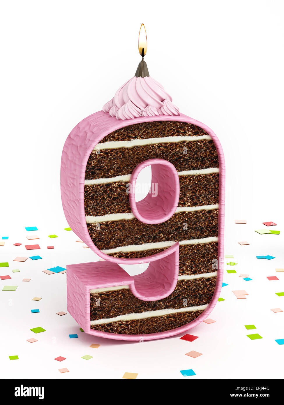 Number 9 hi-res stock photography and images - Alamy