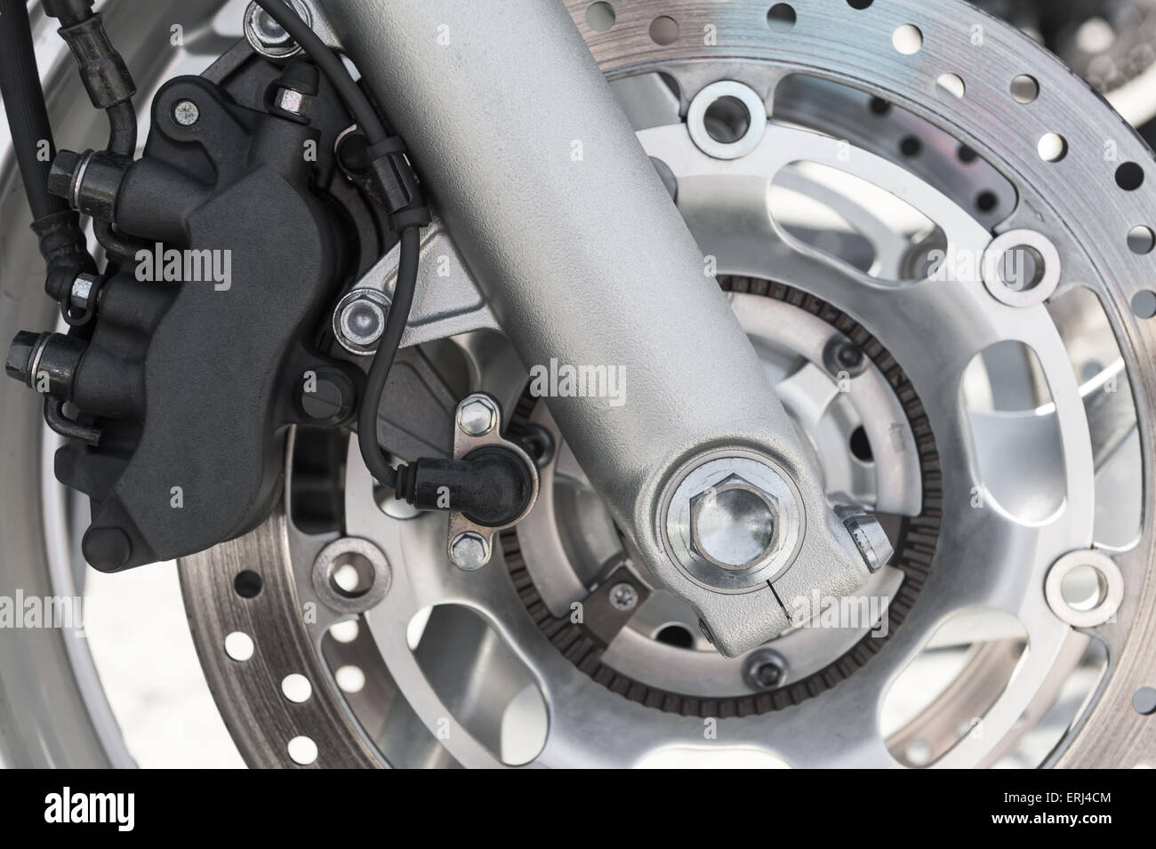 motorcycle brake disk and wheel Stock Photo - Alamy