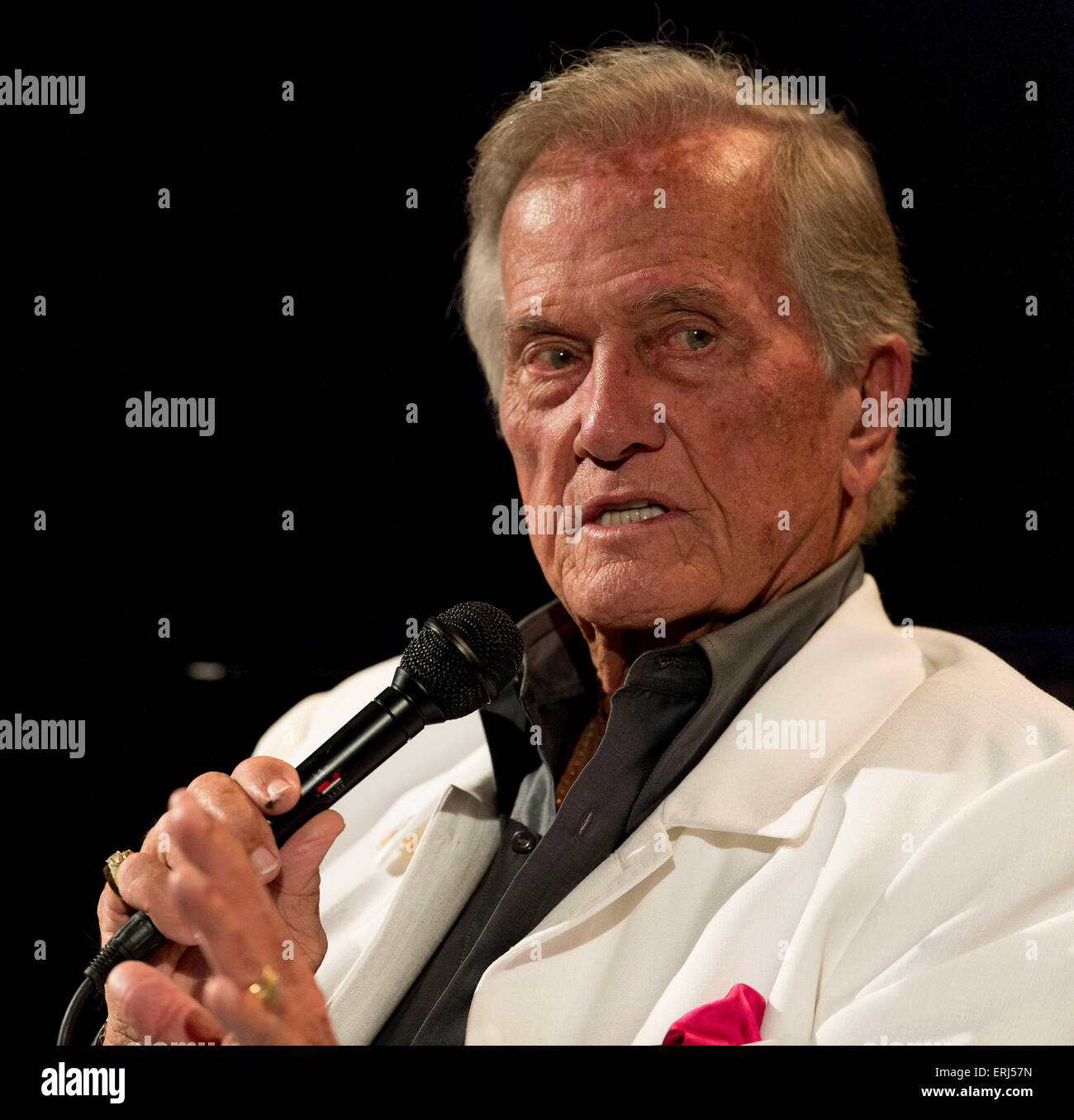 Los Angeles, California, USA. 02nd June, 2015. PAT BOONE talks about ...