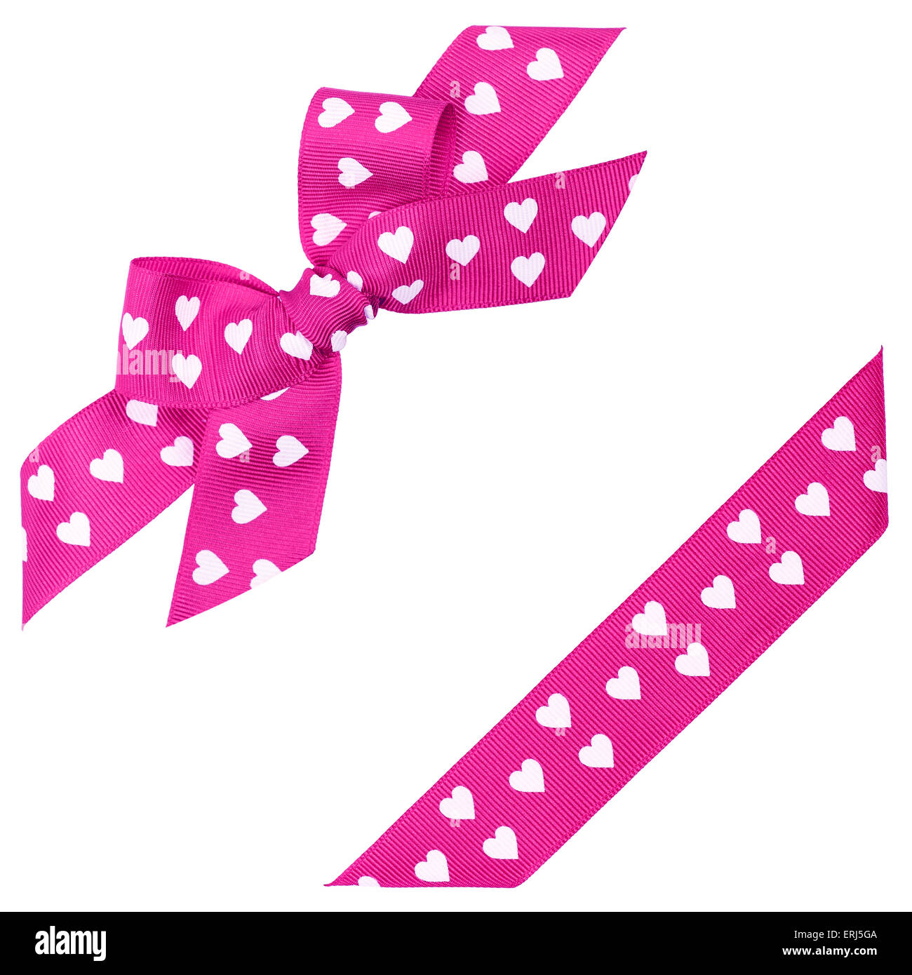 Pink fabric hearts Cut Out Stock Images & Pictures - Alamy