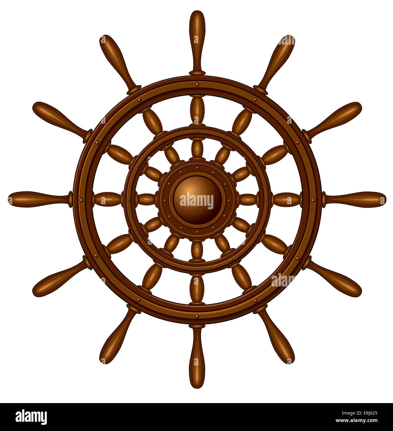 Wooden water wheel on Stock Vector Images - Alamy