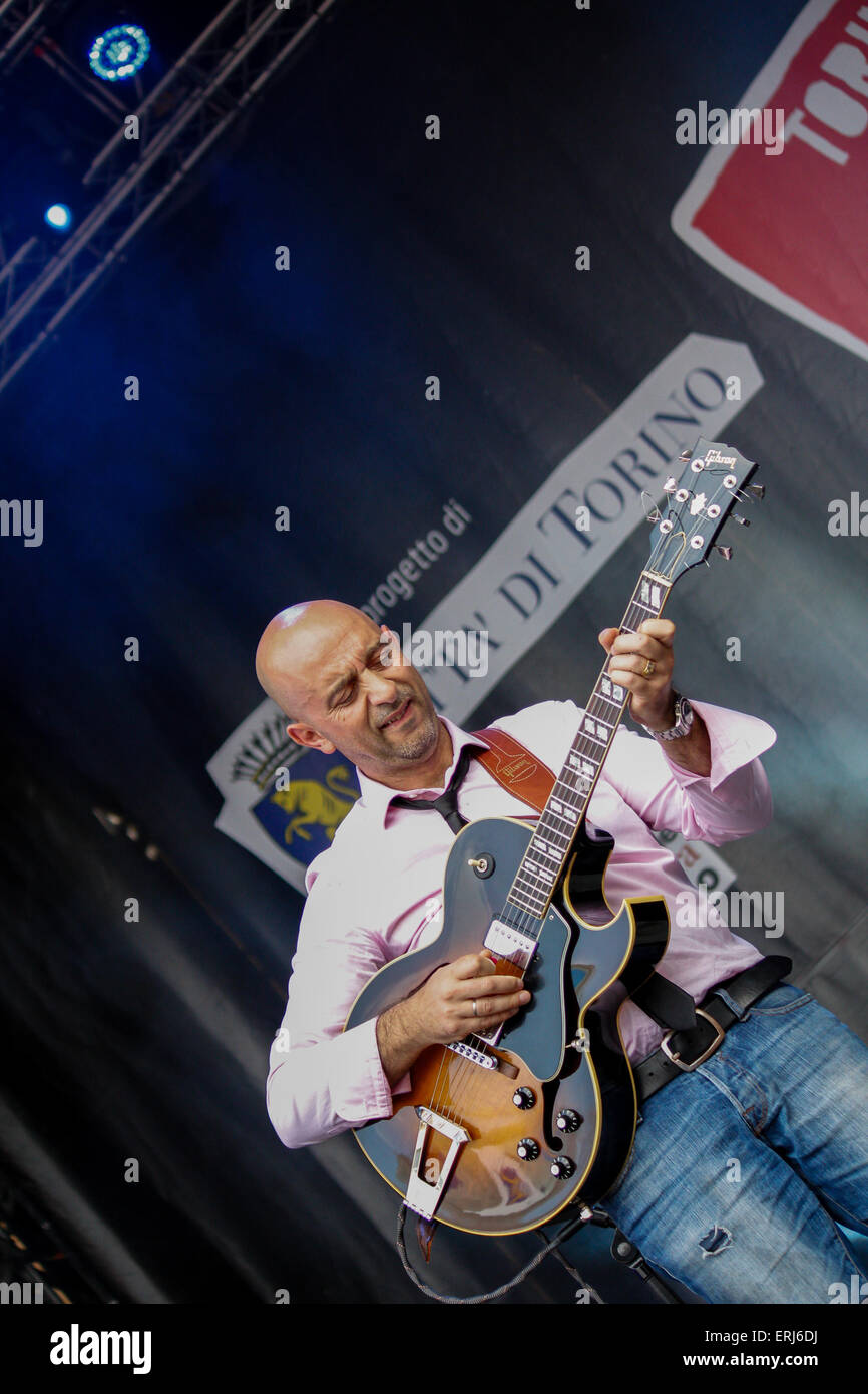 The Bobo Trio, with drummer Christian Meyer (in photo), performed live ...