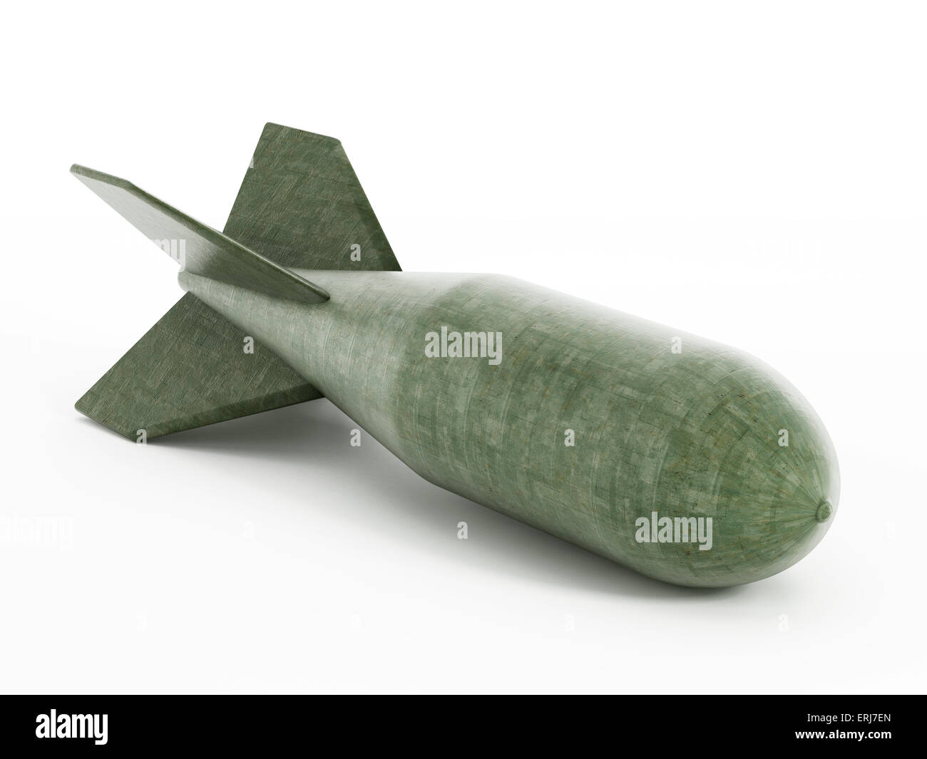 Old bomb isolated on white background Stock Photo - Alamy