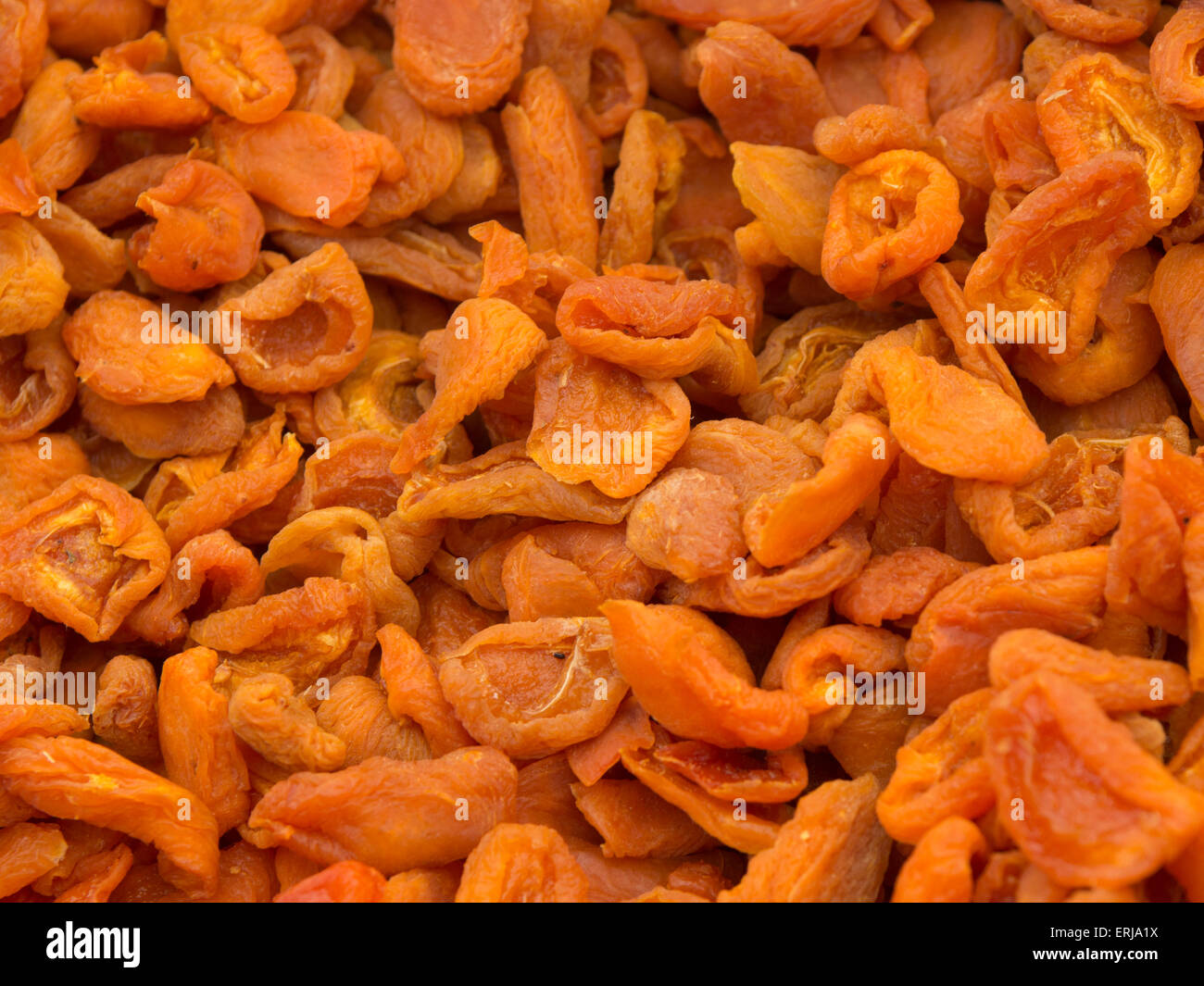 Full Background of Dried Apricots Stock Photo - Alamy