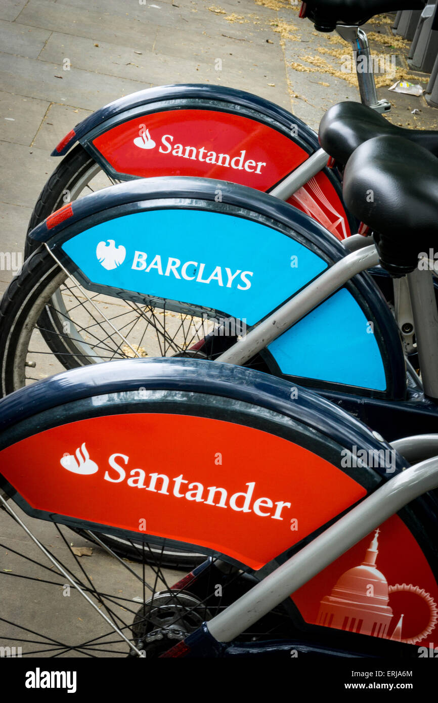 Santander cycle hi-res stock photography and images - Alamy
