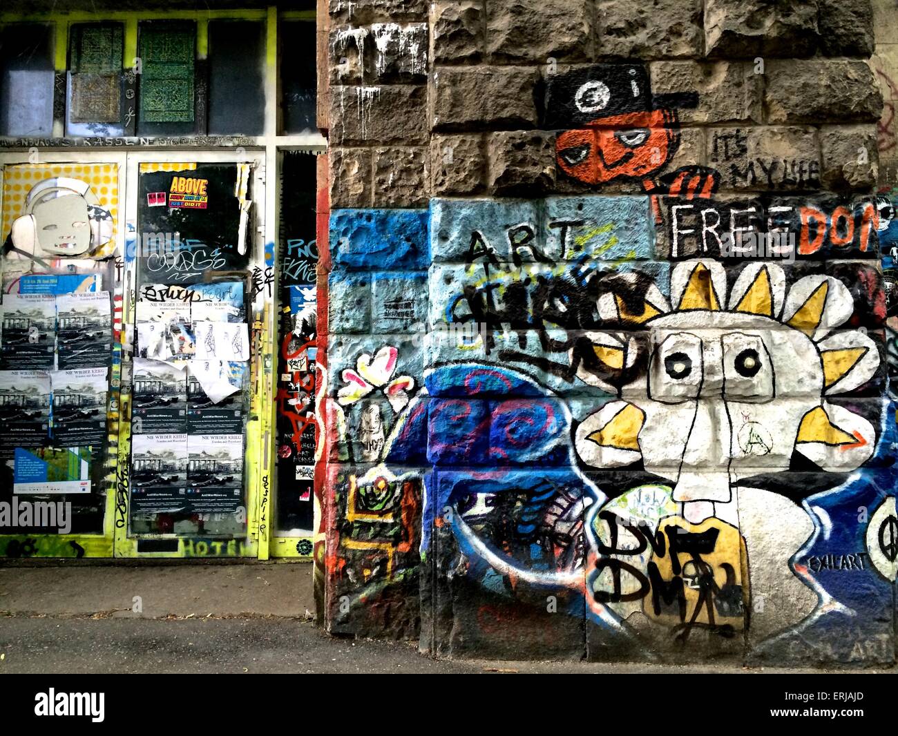 Berlin Street Art Stock Photo - Alamy