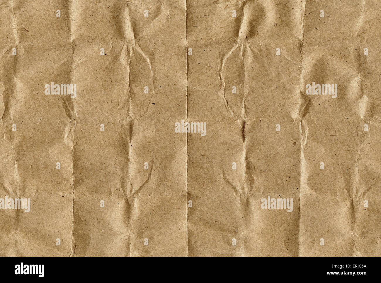 Old crumpled, recycled brown paper texture Stock Photo - Alamy