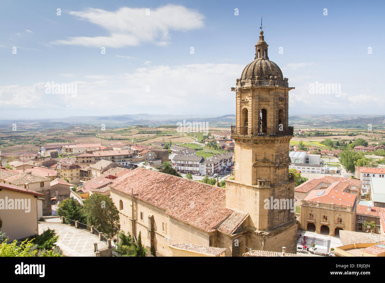 Nuestra señora de la Asuncion church, Labastida, Alava, Basque Country ...