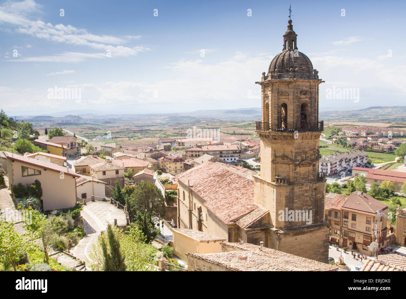 Nuestra señora de la Asuncion church, Labastida, Alava, Basque Country ...
