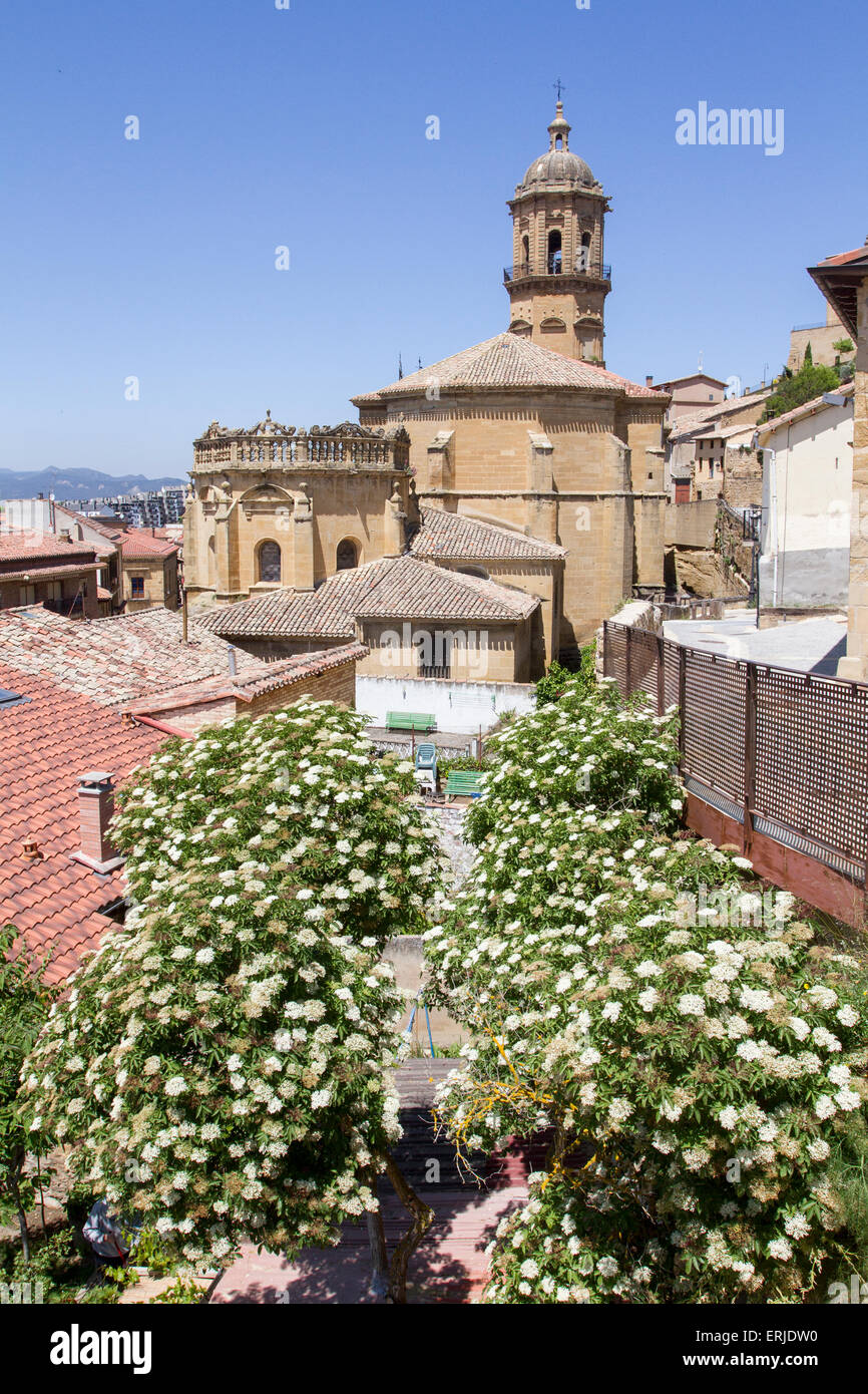Nuestra señora de la Asuncion church, Labastida, Alava, Basque Country ...