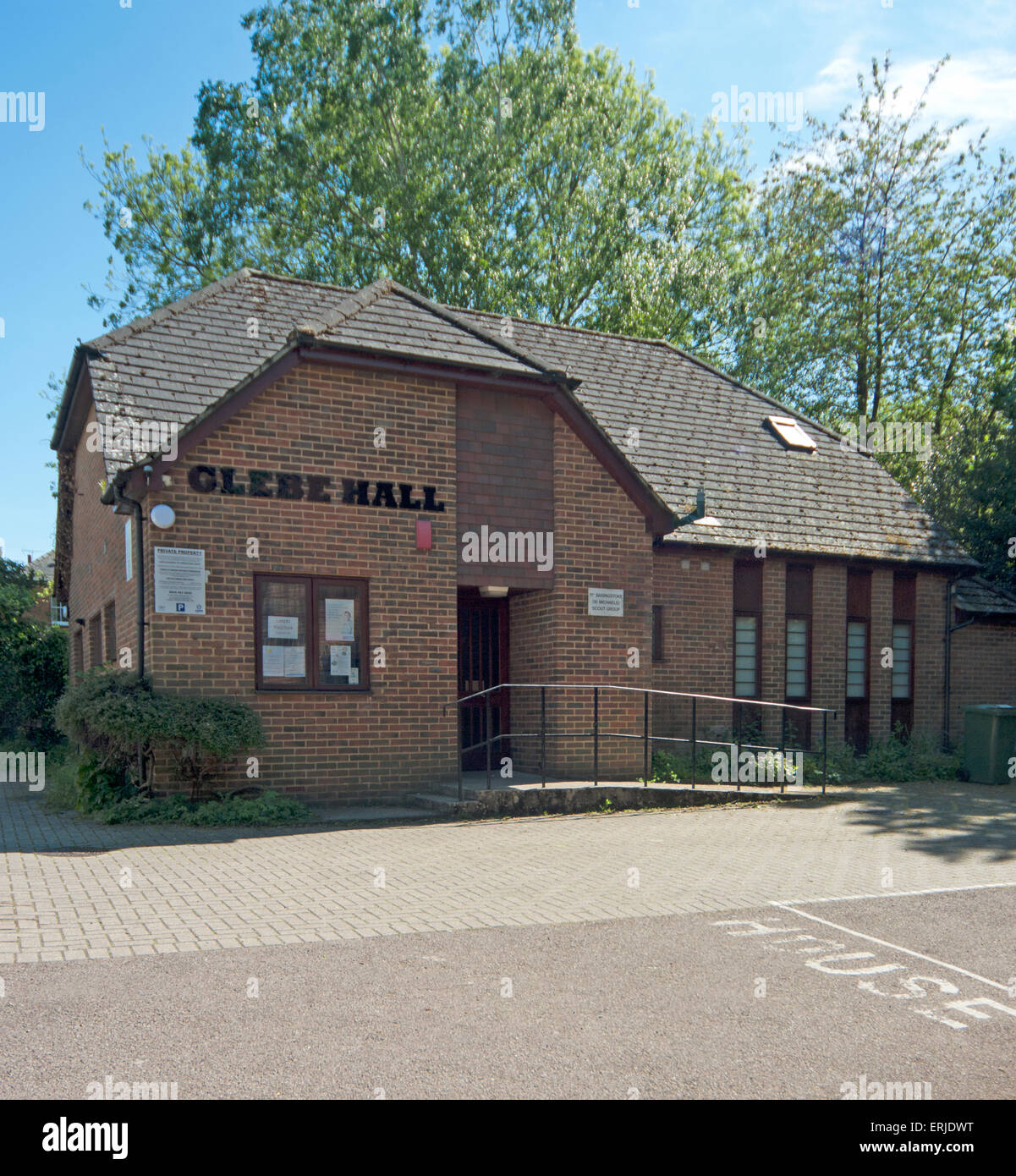 Basingstoke Glebe Hall, Hampshire, England Stock Photo - Alamy