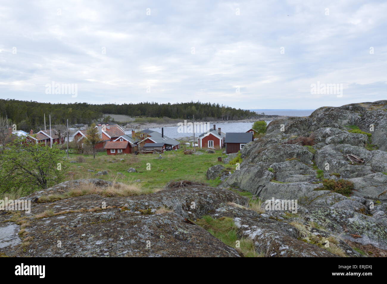 Village red rocks hi-res stock photography and images - Alamy