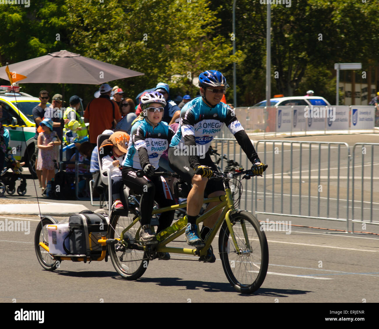 A bicycle race in Adelaide, SA, Australia Stock Photo - Alamy