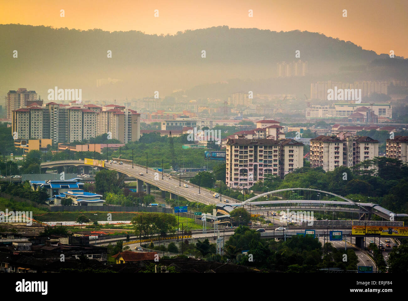 Early morning view - Kuala Lumpur, Malaysia Stock Photo - Alamy