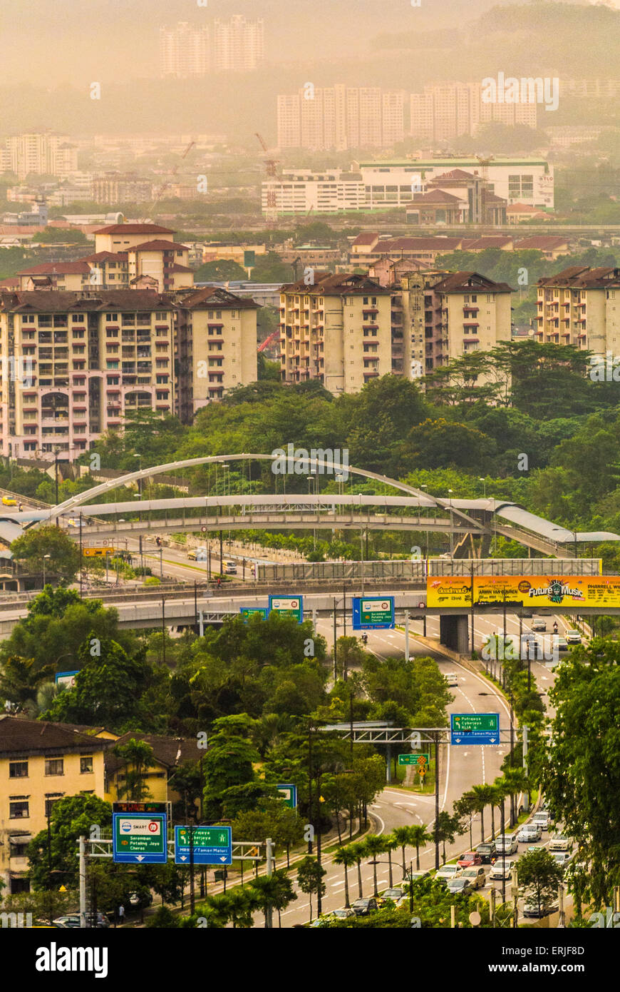 Early morning view - Kuala Lumpur, Malaysia Stock Photo - Alamy