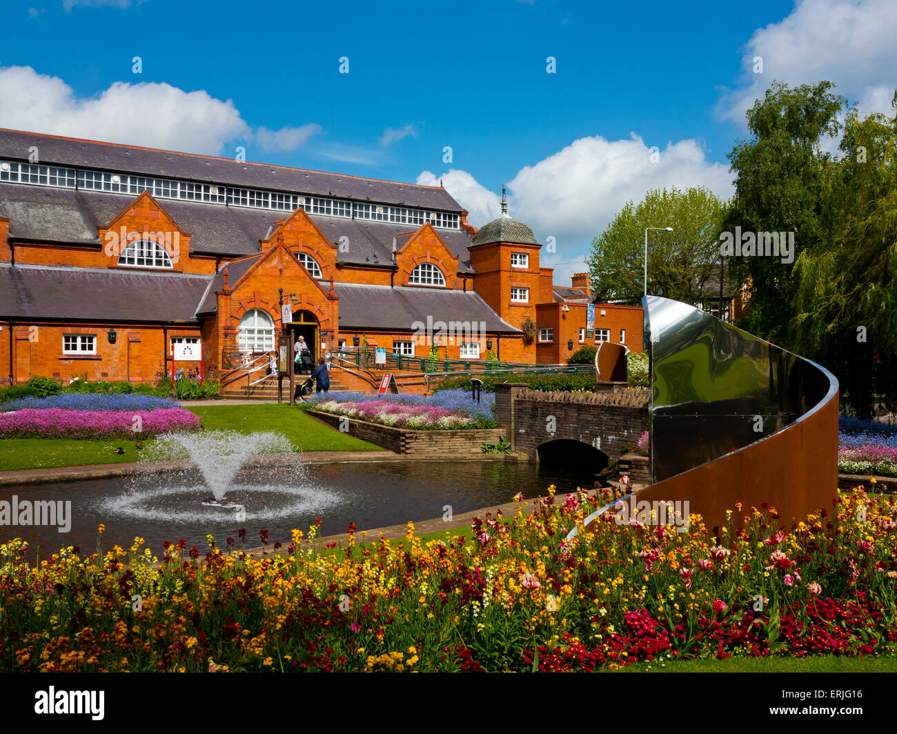 Exterior of Charnwood Museum in Queen's Park Loughborough ...