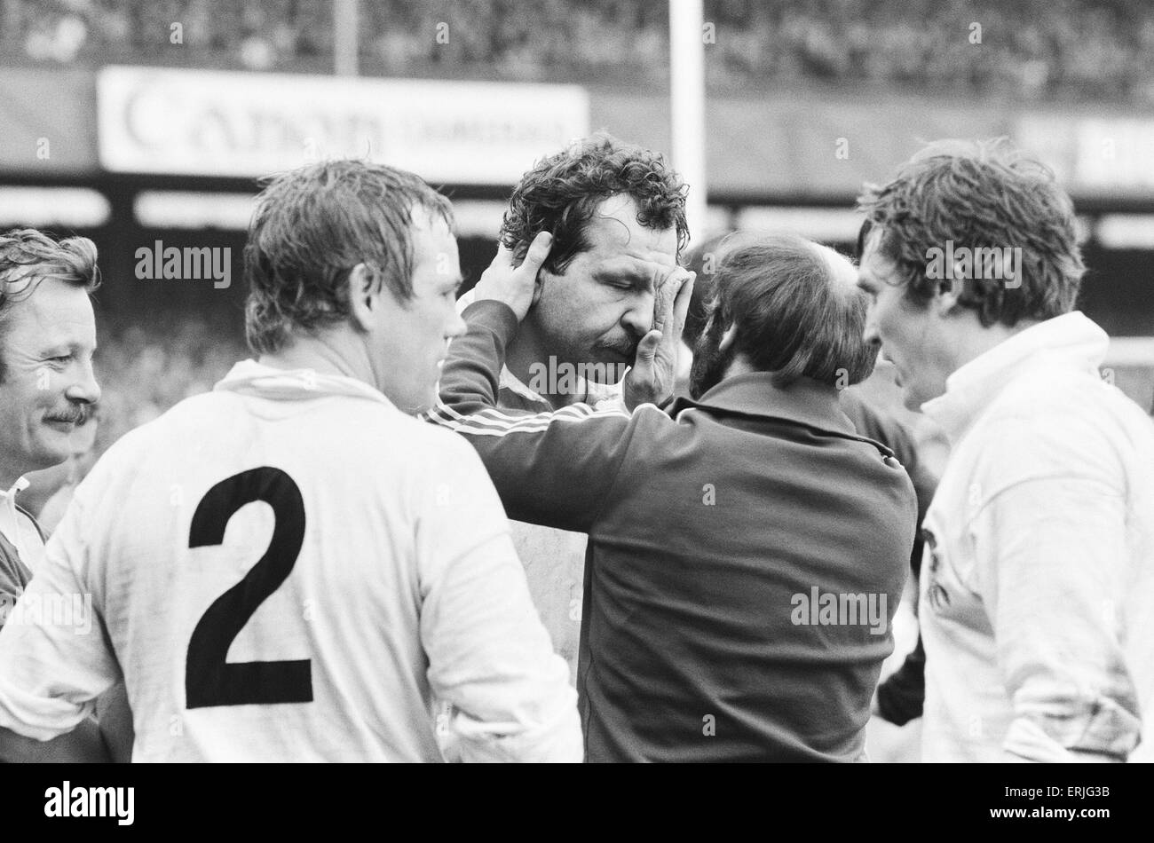 Rugby Union Five Nations International match at Twickenham. England 23 ...