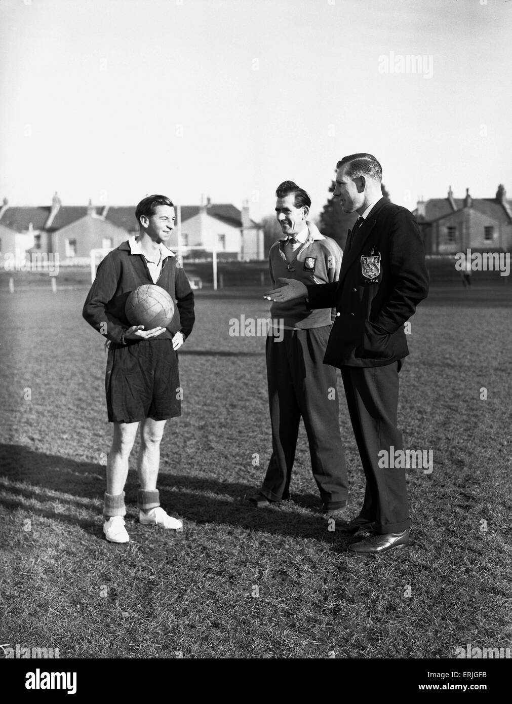 1950s Sport Football Training High Resolution Stock Photography and ...