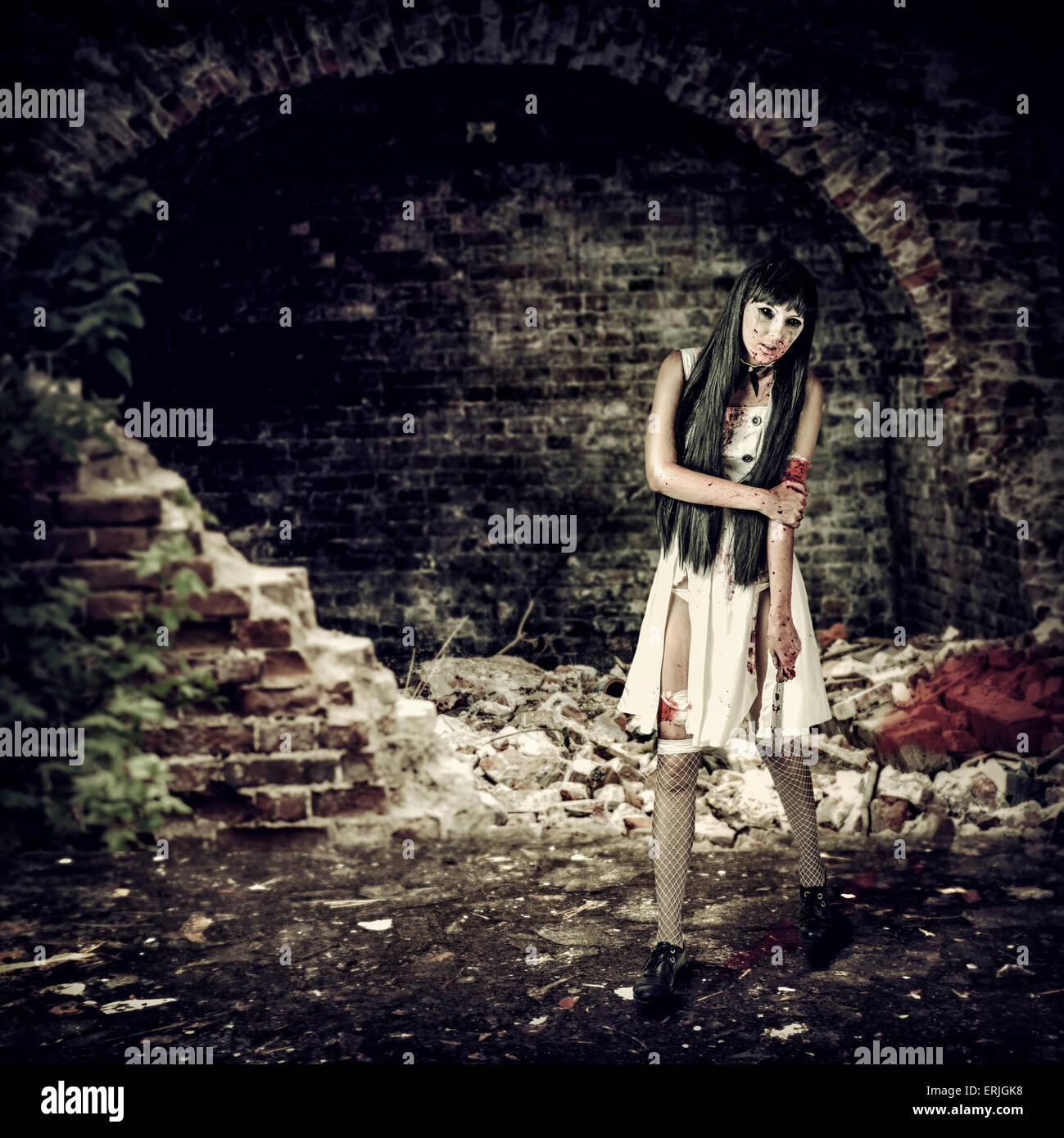 Zombie knife hi-res stock photography and images - Alamy