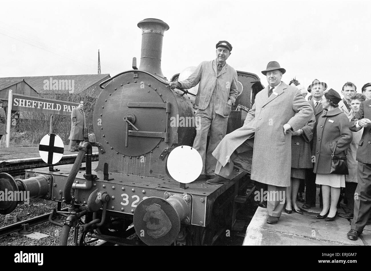 Dr Richard Beeching Chairman Of British Railways Photo Call Visiting The Bluebell Line In