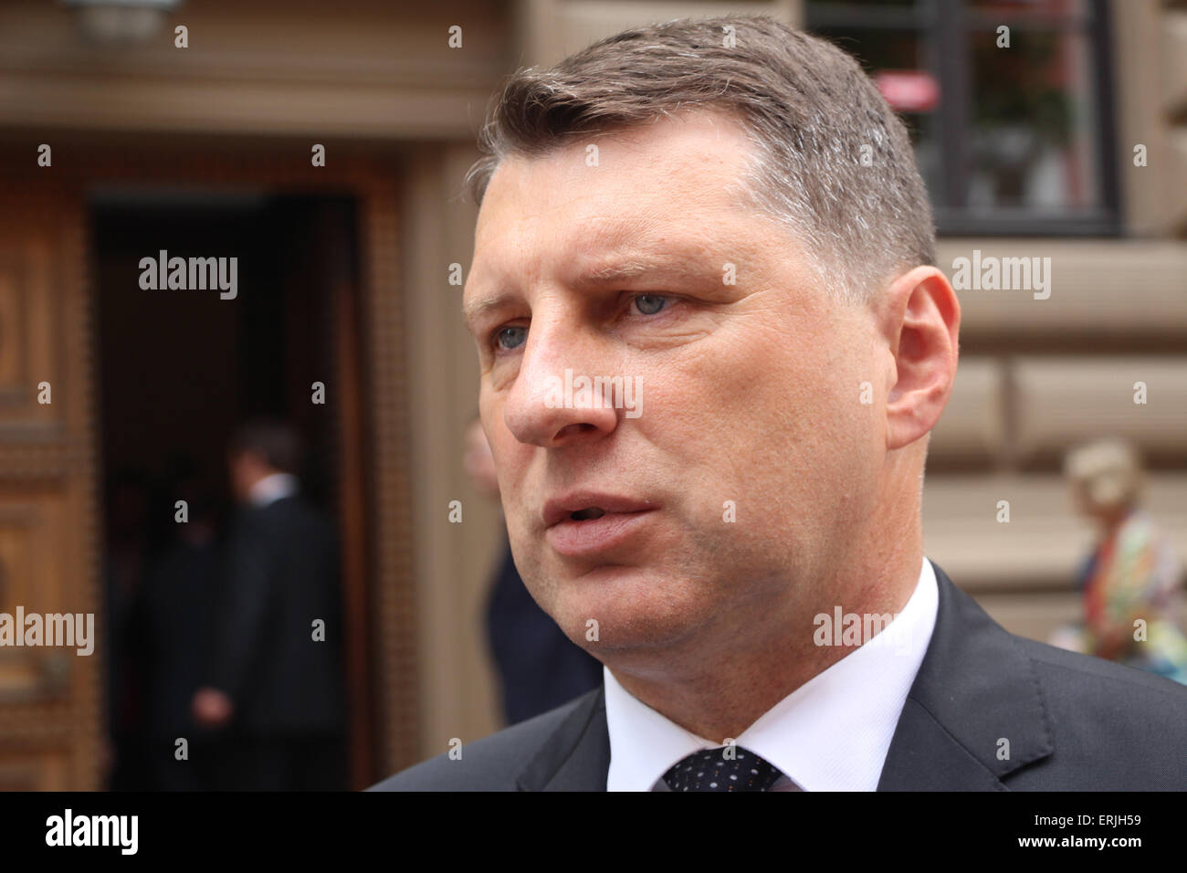President latvia raimonds vejonis hi-res stock photography and images ...