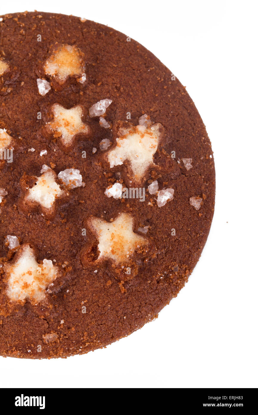 Single cookie, isolated on white background Stock Photo - Alamy